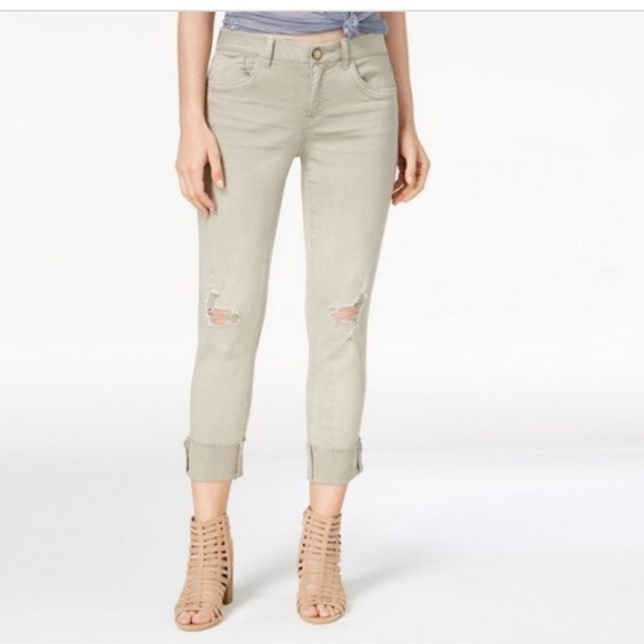 Rewind | Jeans | Rewind Juniors Ripped Skinny Jeans Light Sage W3 ...